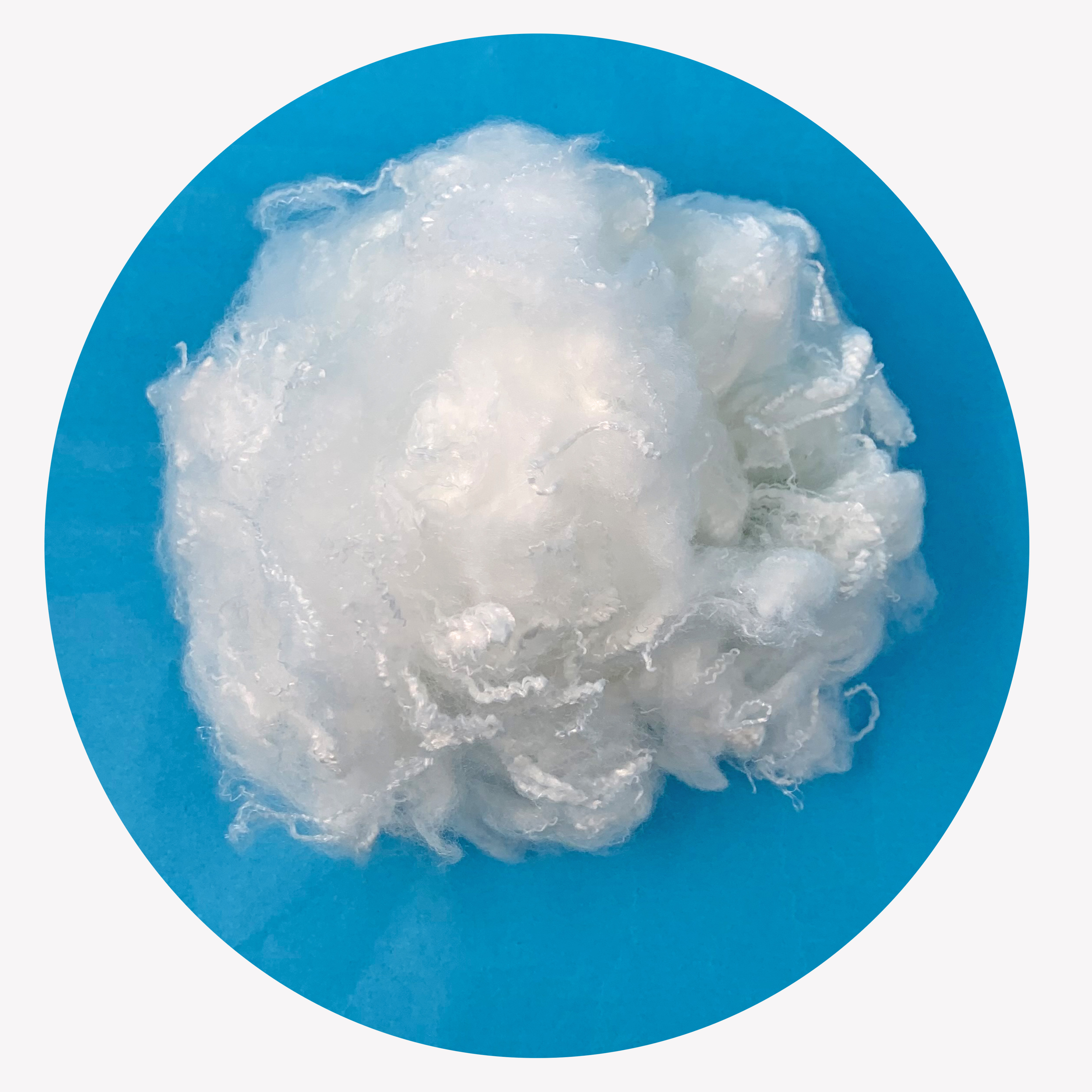 Raw White Polyester Fiber