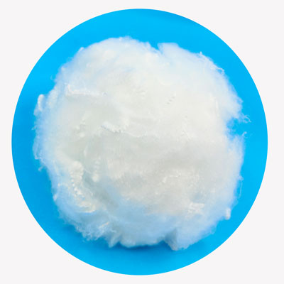 Raw White Polyester Fiber