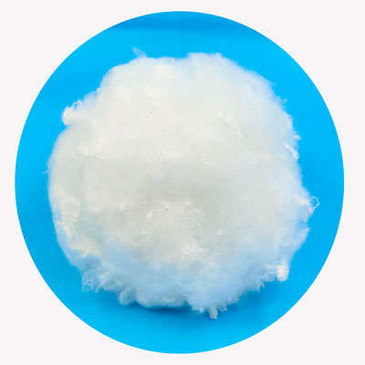 Raw White Polyester Fiber